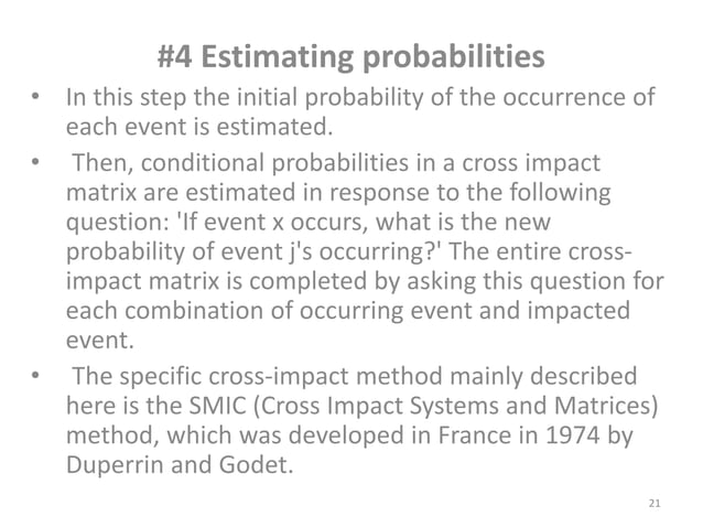 Cross impact-analysis | PPTX | Artificial Intelligence | Technology ...