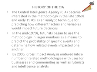 Cross impact-analysis | PPTX