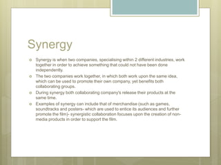 Cross-media convergence & Synergy | PPT