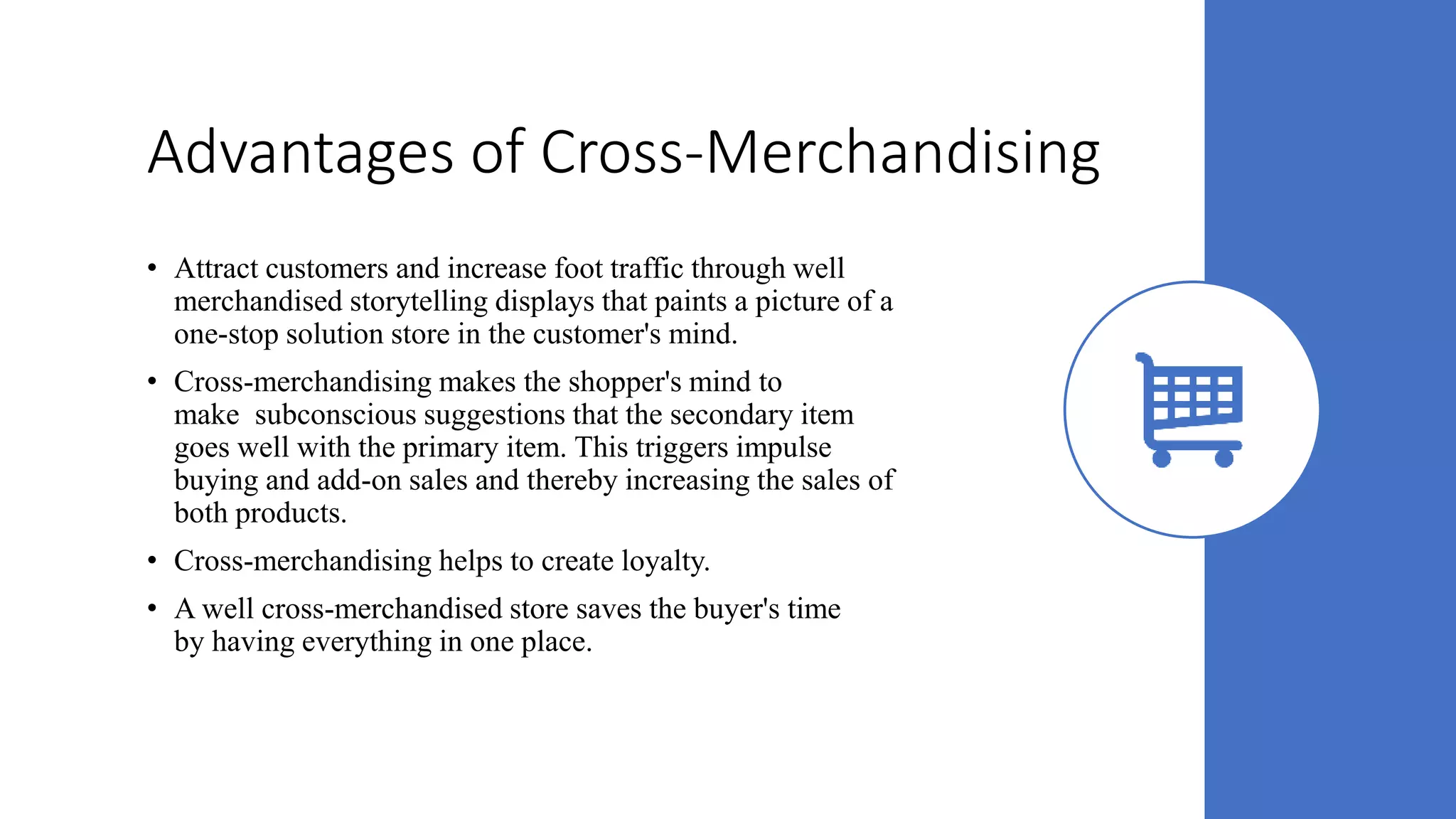 Cross-merchandising - Try it to improve your sales volume | PPTX