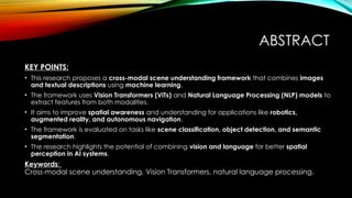Cross-Modal Scene Understanding presntation | PPT