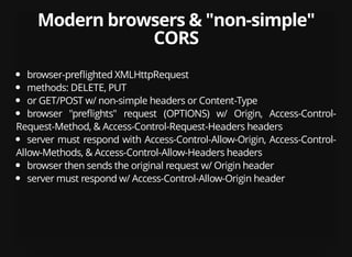 Cross Origin Communication (CORS) | PDF