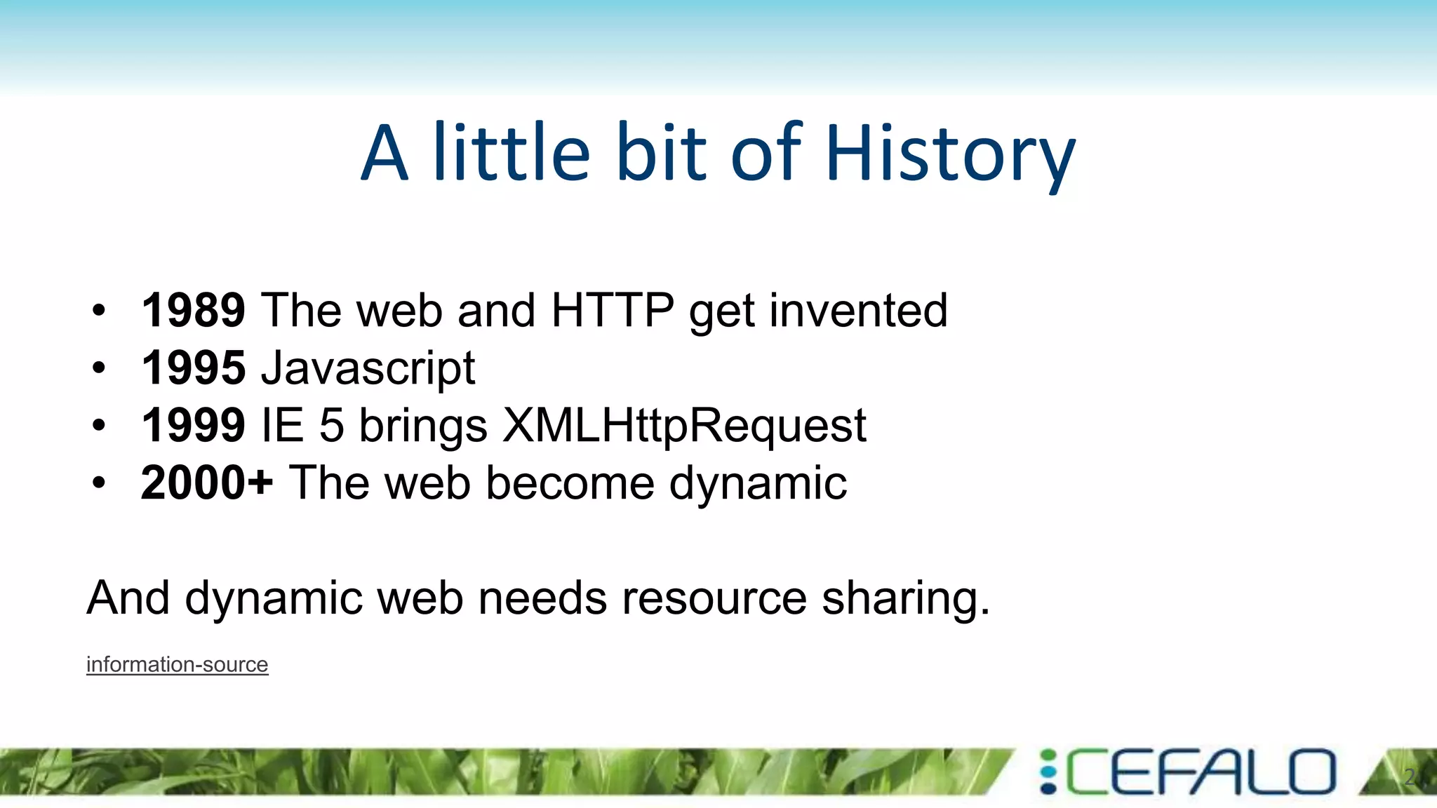 Cross Origin Resource Sharing (CORS) - Azizul Hakim | PPTX