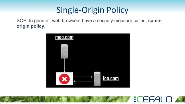 Cross Origin Resource Sharing (CORS) - Azizul Hakim | PPTX