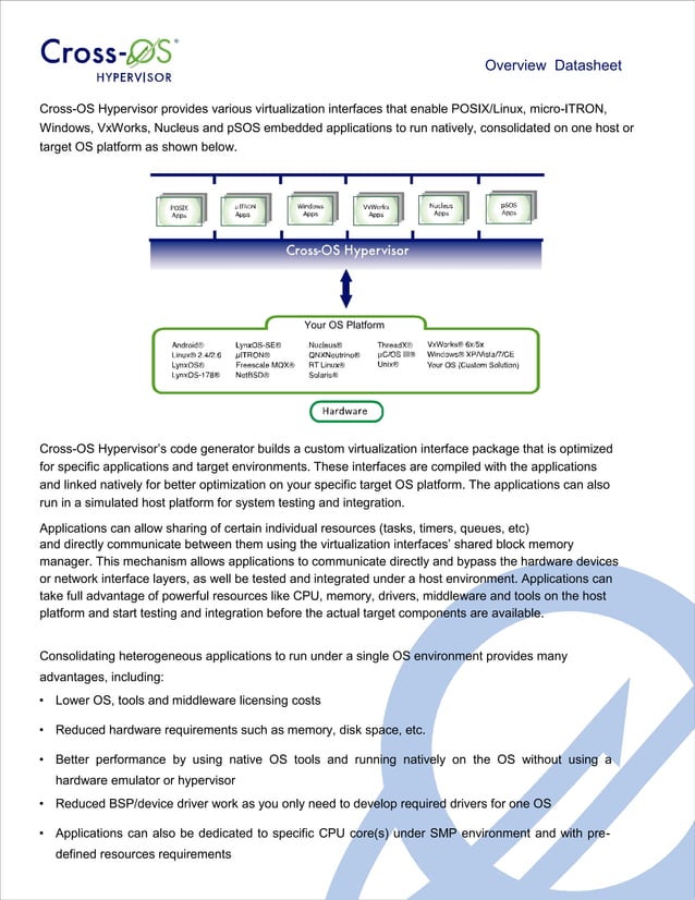 Cross os hypervisor | PDF