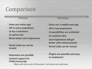 Cross platform mobile application development | PPT