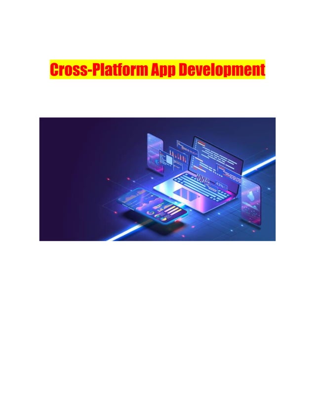 Cross-Platform App Development | PDF