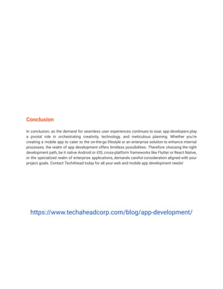 Cross-Platform App Development | PDF