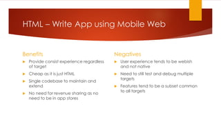 Cross platform apps using Xamarin | PDF | Operating Systems | Computer Software and Applications