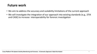 Cross-Platform File System Activity Monitoring and Forensics - A ...