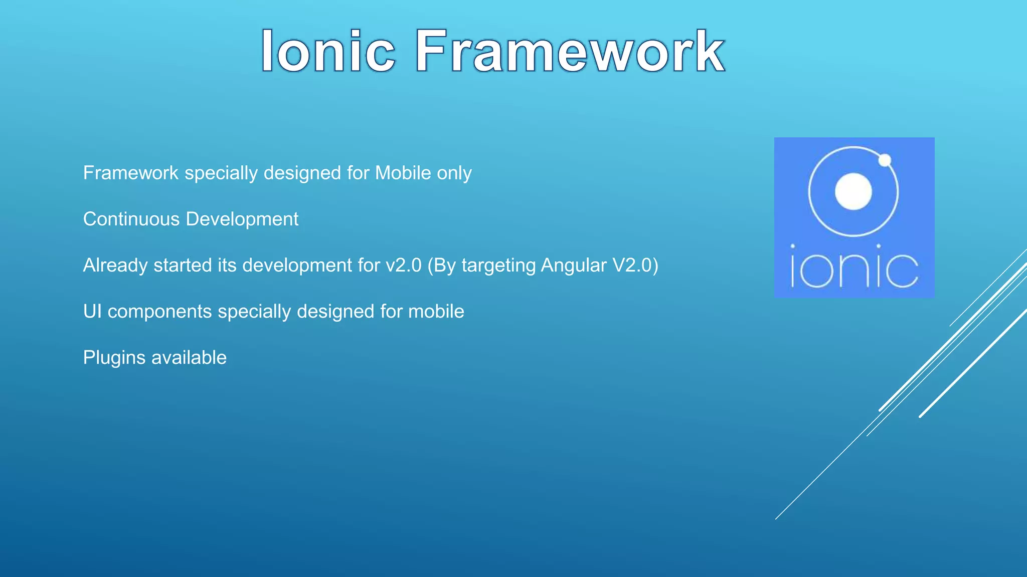 Cross Platform Mobile App With Ionic Framework 2015 Ppt 8522