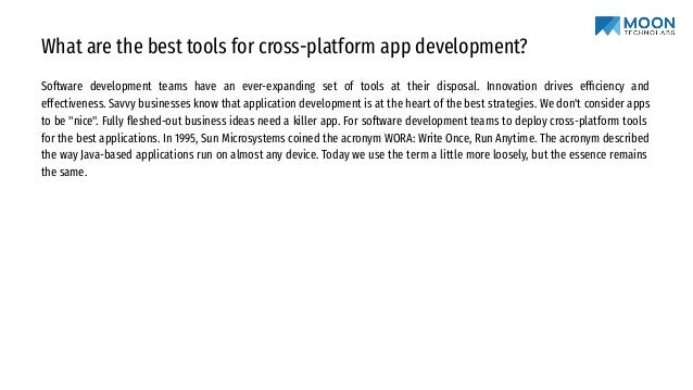 Cross Platform Mobile App Development Tools And Frameworks For 2022 1 Pdf