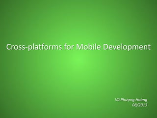 Cross platform mobile approaches | PPT