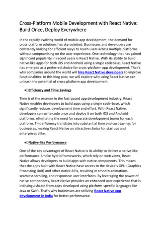 Cross-Platform Mobile Development with React Native Build Once, Deploy Everywhere.pdf