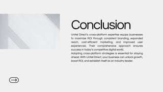 Unitel Direct’s Role in Enhancing ROI Across Platforms | PPT