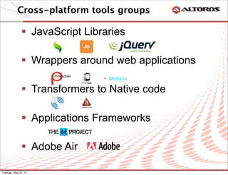 Cross-Platform Tools: Build Once and Run Everywhere | PDF | Web Design and HTML | Internet