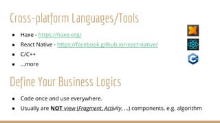 決戰巴別塔之巔：Cross platform with c++ | PPT