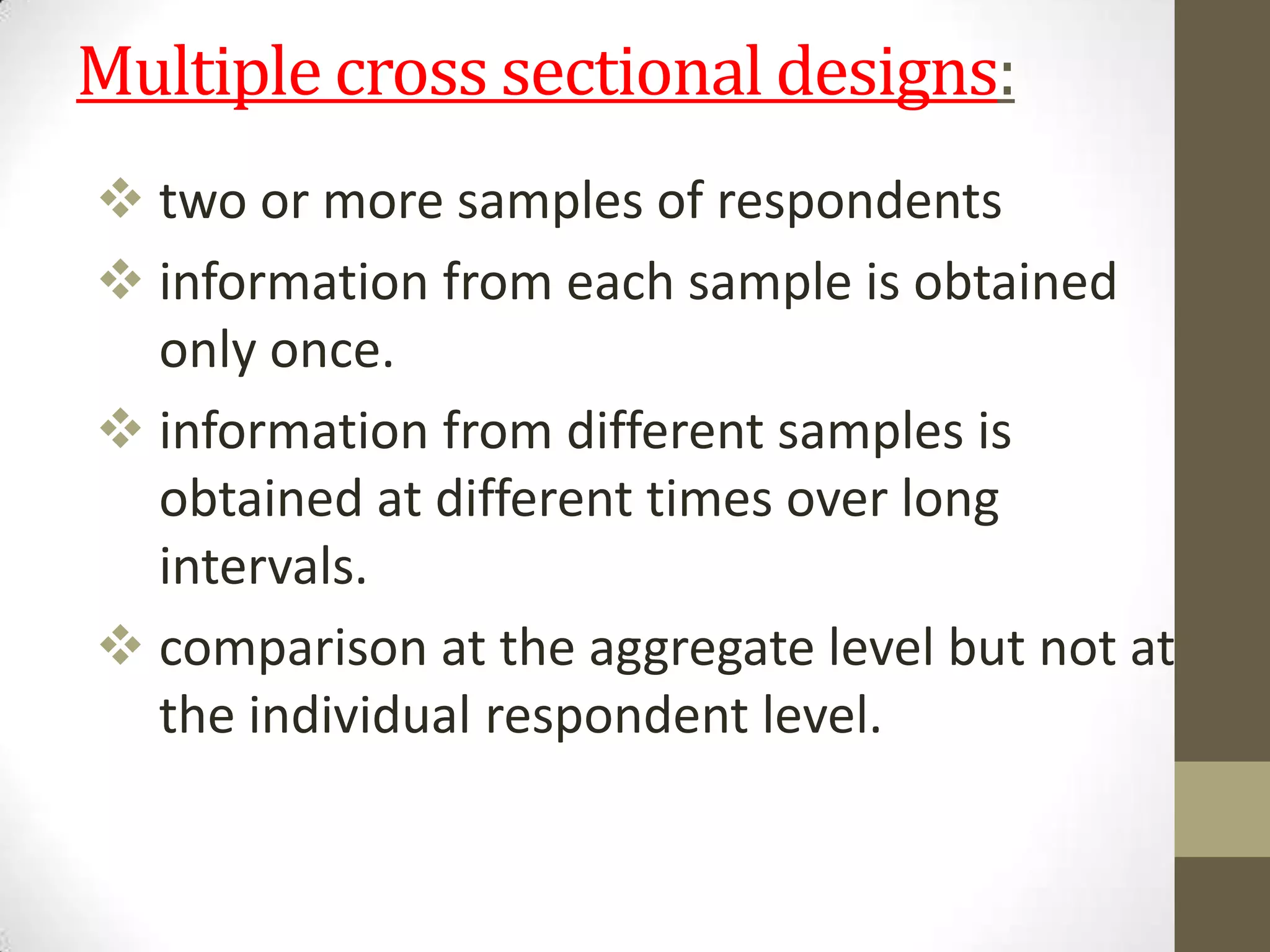 What Are Cross Sectional Designs at Leigh Davis blog