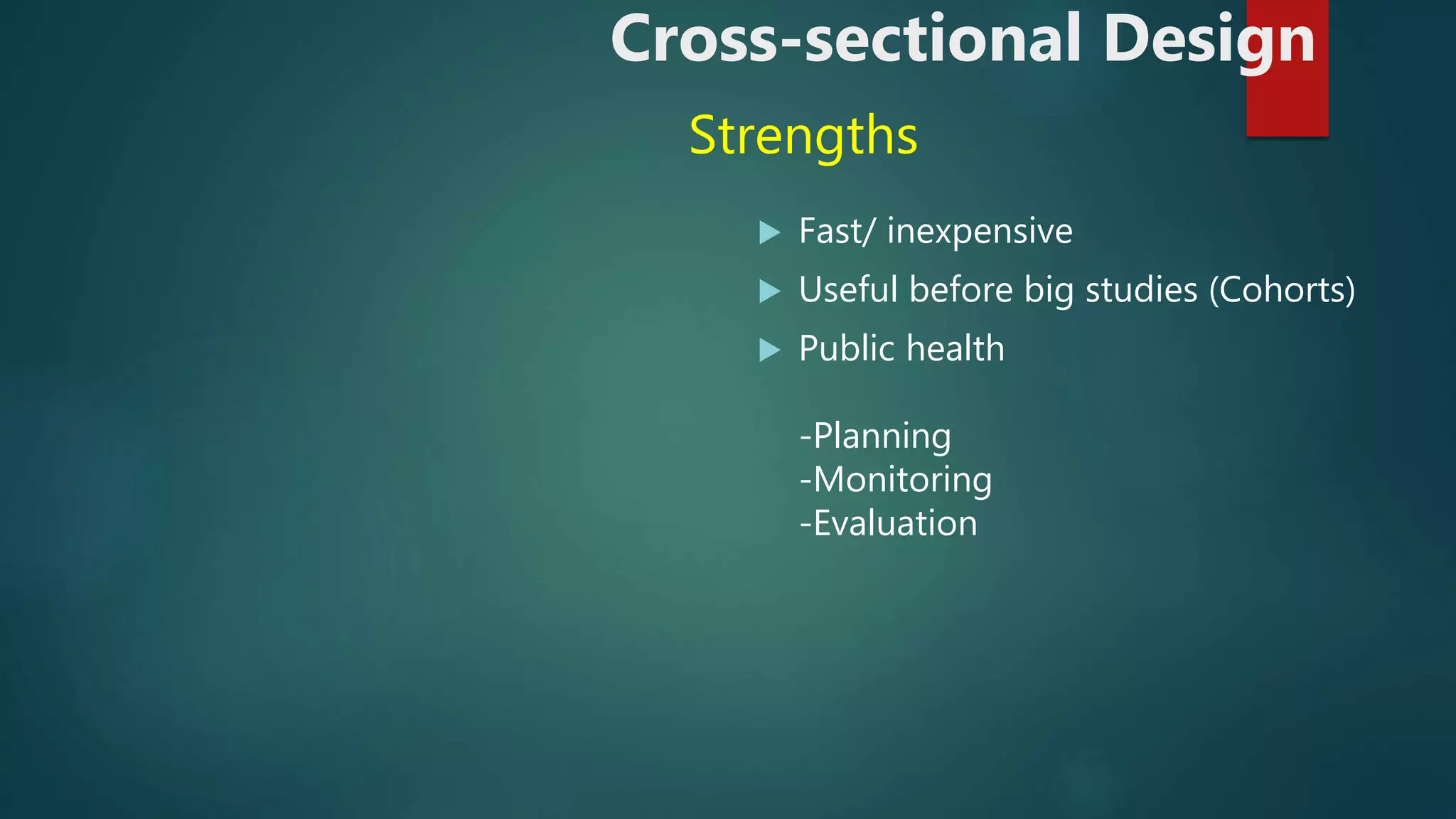 Cross sectional study | PPT
