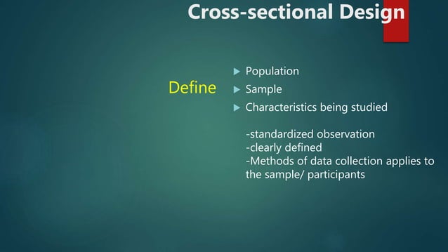 Cross sectional study | PPT