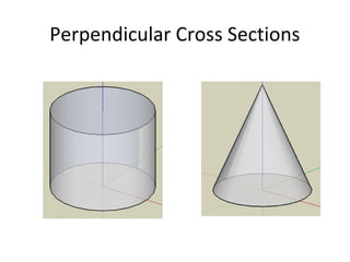 Cross sections of 3 d figures | PPT