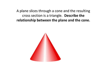 Cross sections of 3 d figures | PPT
