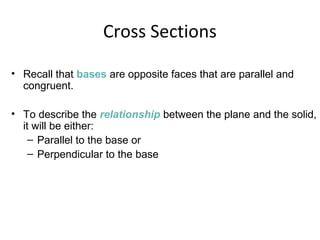 Cross sections of 3 d figures | PPT