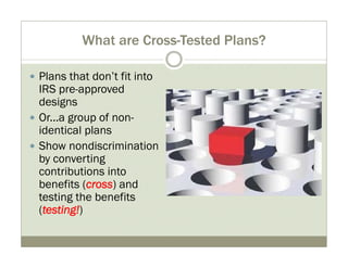 Cross tested plans - how-to & examples | PDF