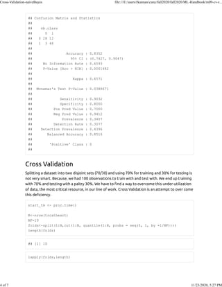 M09-Cross validating-naive-bayes | PDF