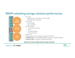 Crossbar ARM TechCon 2016 presentation | PDF