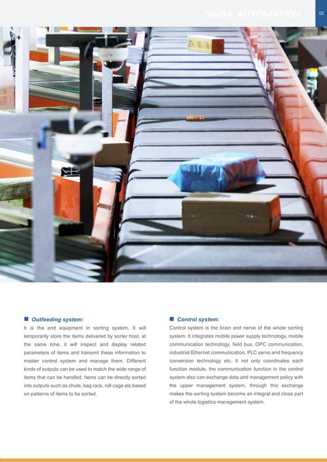 Simba Cross Belt Sorter | PDF