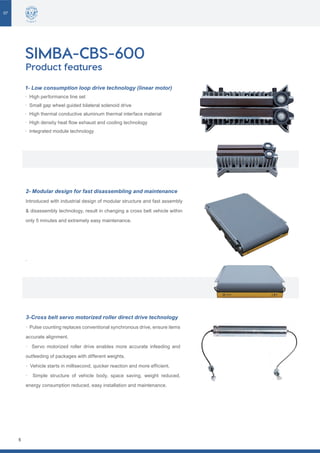 Simba Cross Belt Sorter | PDF