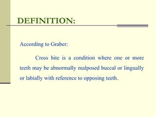 Crossbite ortho_ | PPT