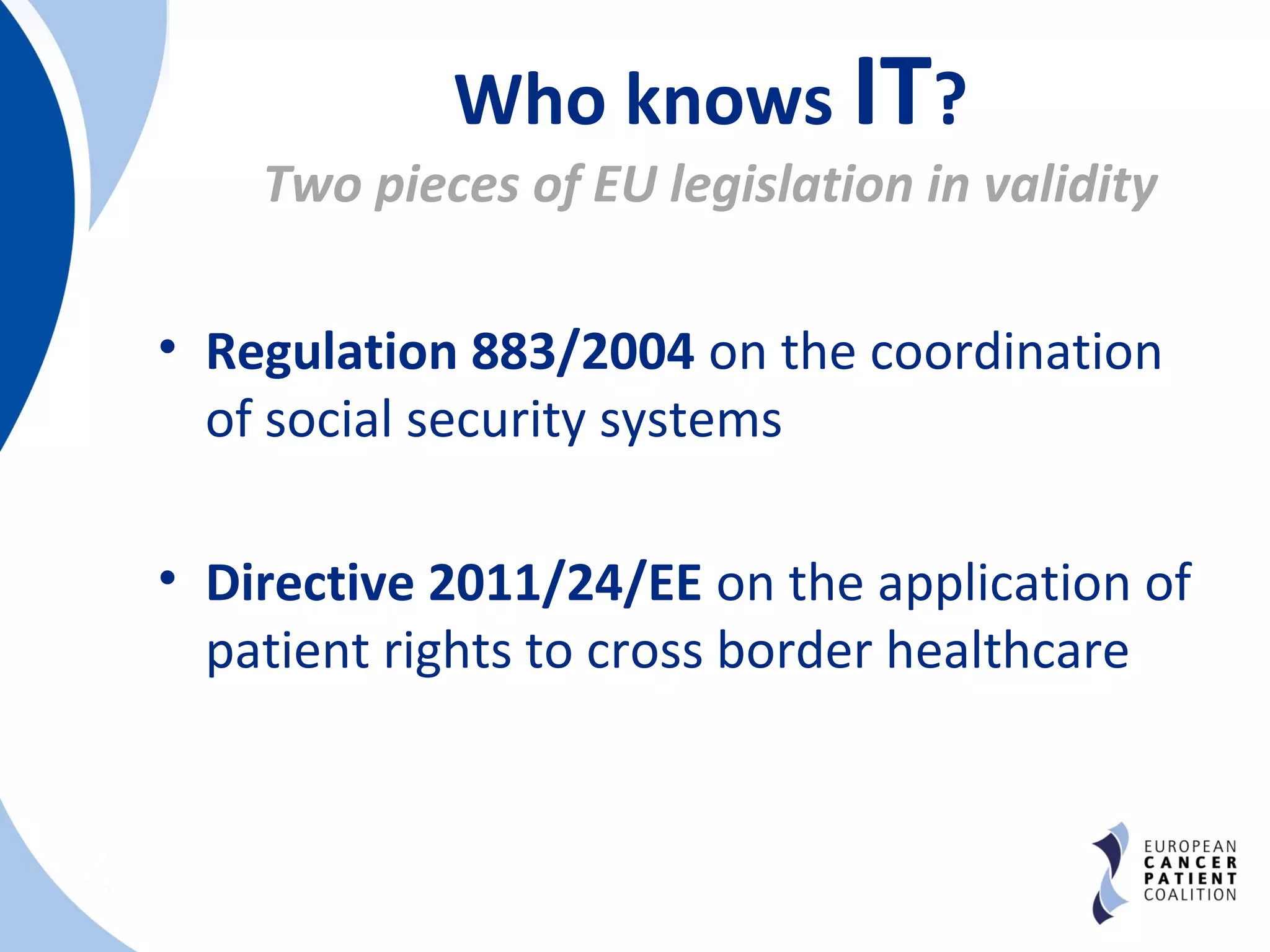 The Challenges of Cross-Border Healthcare Law | PPT