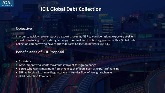 ICIL Global Debt Collection for Pakistani Exporters | PPT