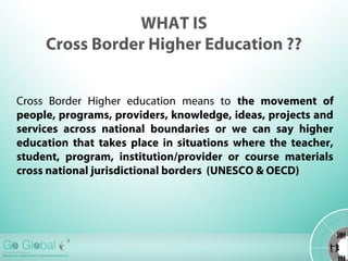 Cross border high education | PPT