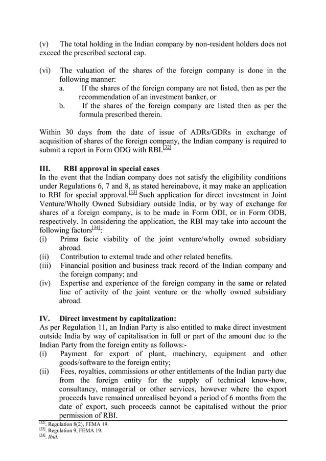 Cross border merger and acquisitions in india with special reference to ...