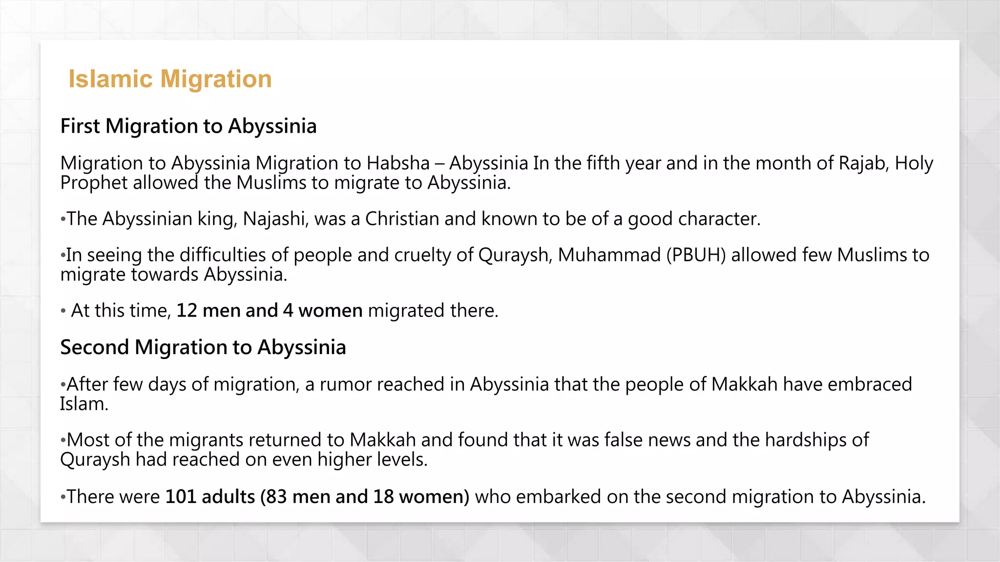 Cross border migration | PPTX | Islam | Religion & Spirituality