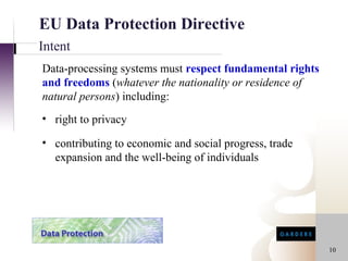 Cross Border Privacy : Intellectual Property Issues | PPS