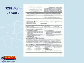 Cross Border Relocations Customs Regulations | PPT