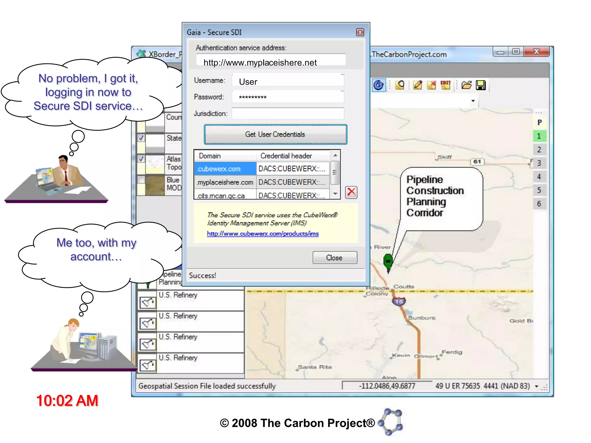 Cross-Border SDI Project 2008, Pipeline Planning Scenario | PPT