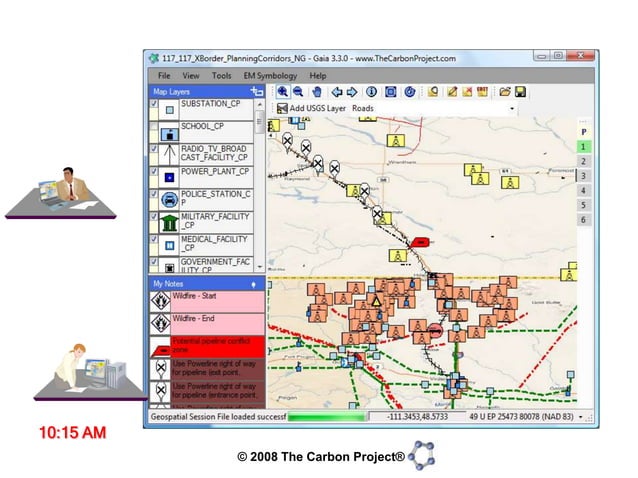 Cross-Border SDI Project 2008, Pipeline Planning Scenario | PPT