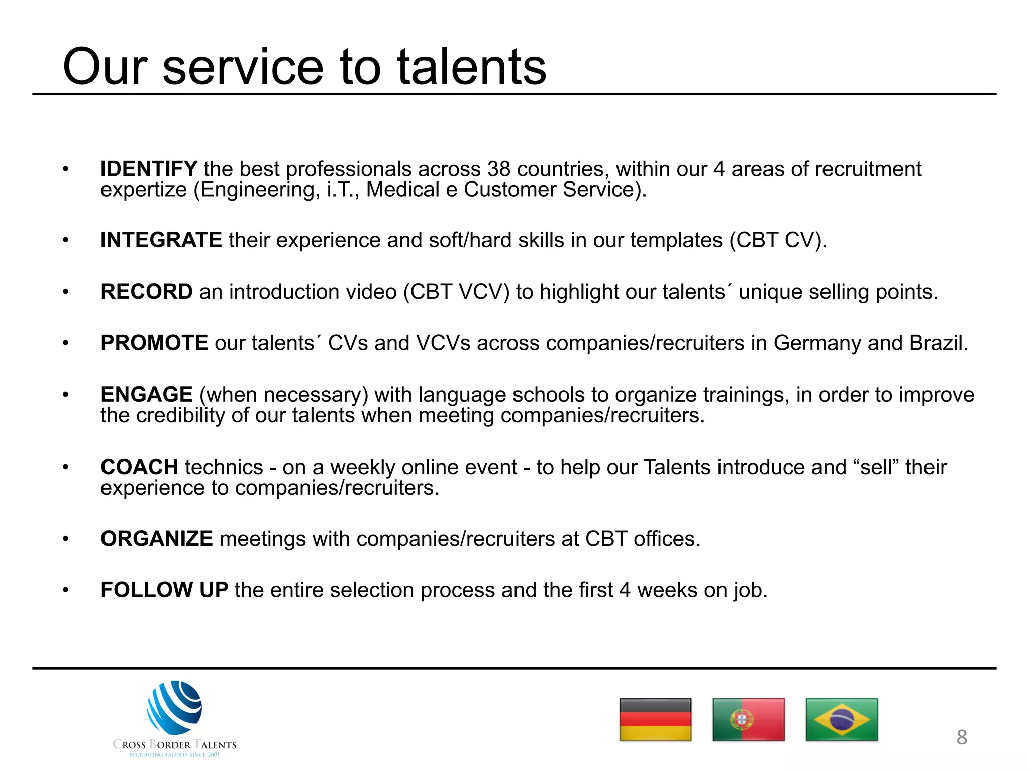 Cross border talents 2013 | PPT