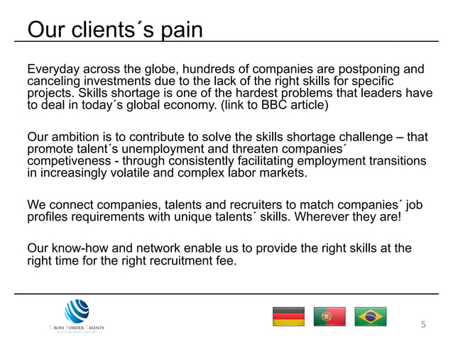 Cross border talents 2013 | PPT