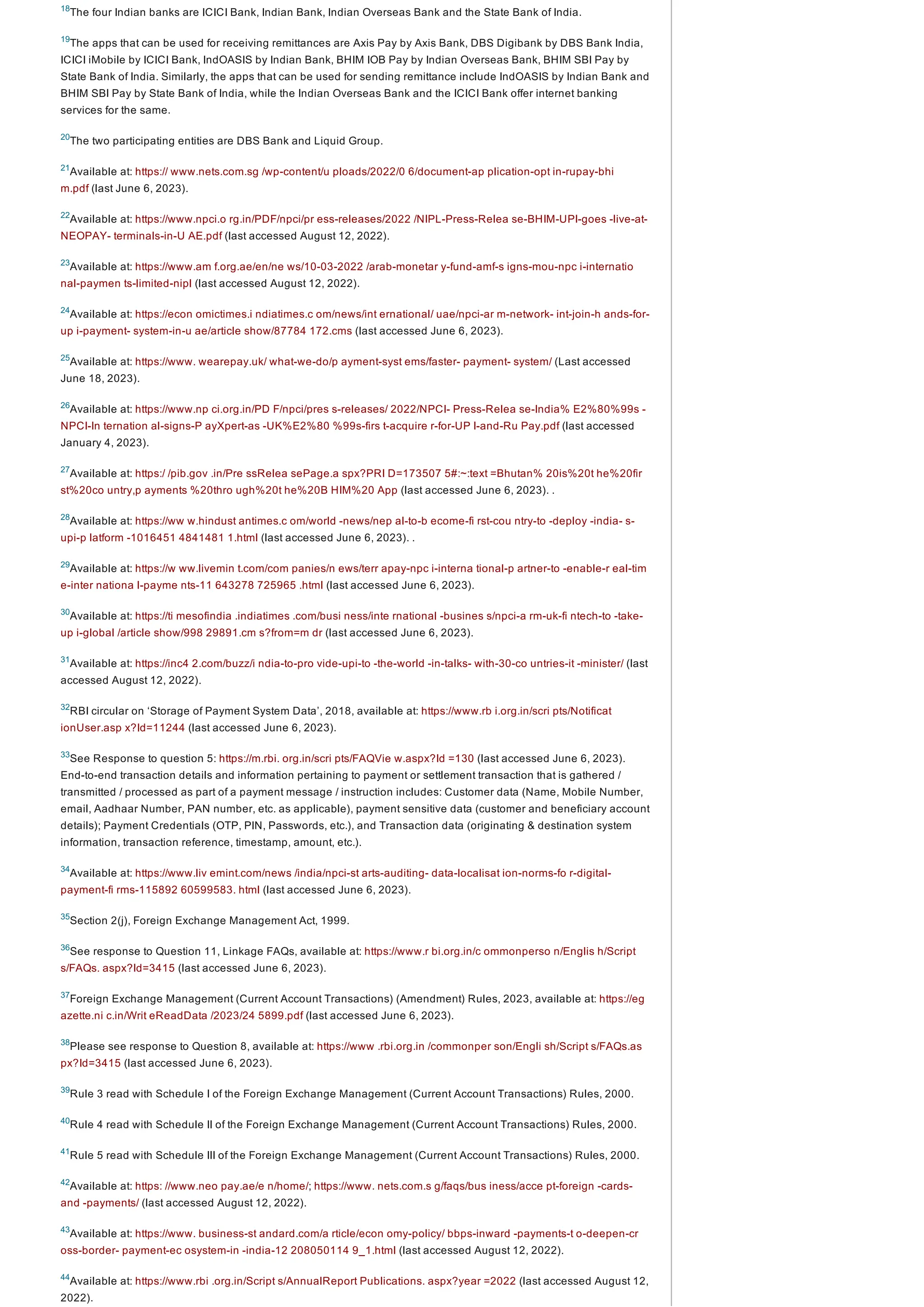 CROSS BORDER UNIFIED PAYMENTS INTER FACE ( UPI) TRANSACTIONS.pdf