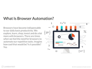 Cross Browser Automation Testing Using Watir | PPT