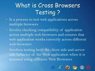 Type Cross browsers testing | PPT