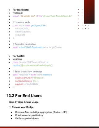 comprehensive analysis of cross-chain bridges in the DeFi - Garima ...