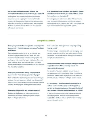 Cross channel marketing rfp | PDF