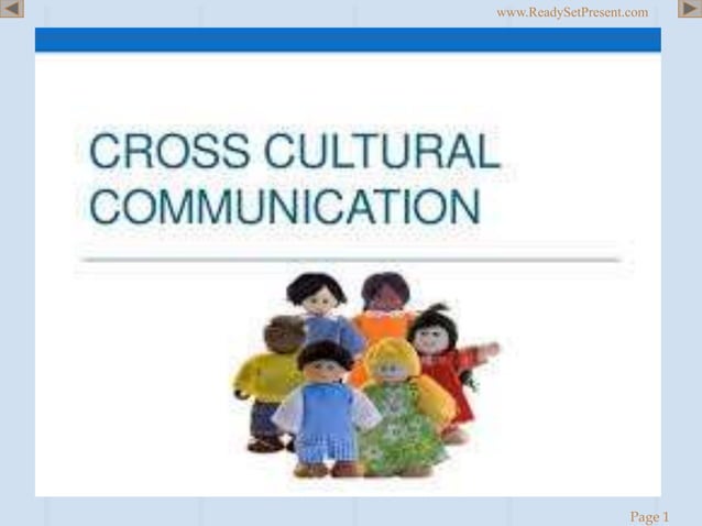 Cross-cultural communication | PPT